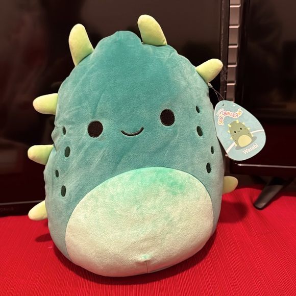 Squishmallows | Toys | Squishmallows Wasabi The Green Sea Cucumber ...
